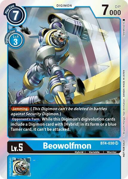 Beowolfmon (Event Pack 2) - Great Legend - Digimon Card Game ...