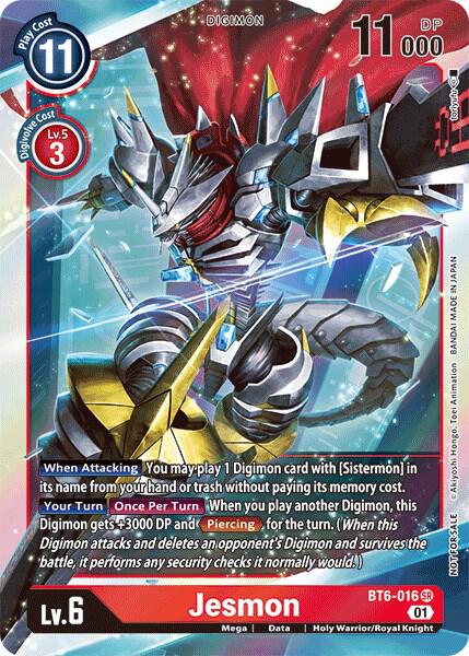 Jesmon (Event Pack 2) - Double Diamond - Digimon Card Game - TCGplayer.com