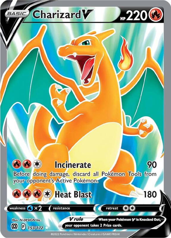 Charizard V (Full Art) - SWSH09: Brilliant Stars - Pokemon - TCGplayer.com