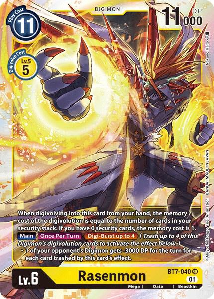 Rasenmon - Next Adventure - Digimon Card Game - TCGplayer.com