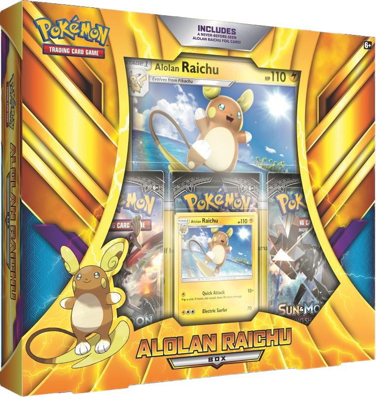 Alolan Raichu Box - Miscellaneous Cards & Products - Pokemon ...