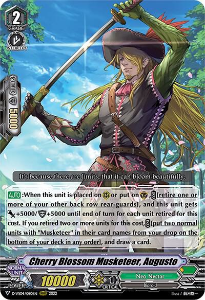 Thorn Lily Musketeer, Cecilia "Reverse" - D-VS04: V Clan Collection Vol.4 - Cardfight Vanguard