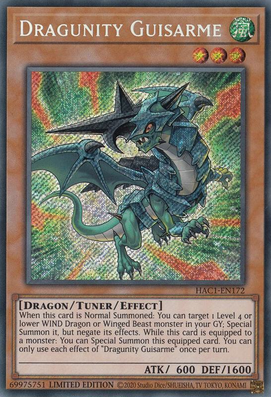 Dragunity Guisarme - Hidden Arsenal: Chapter 1 - YuGiOh - TCGplayer.com