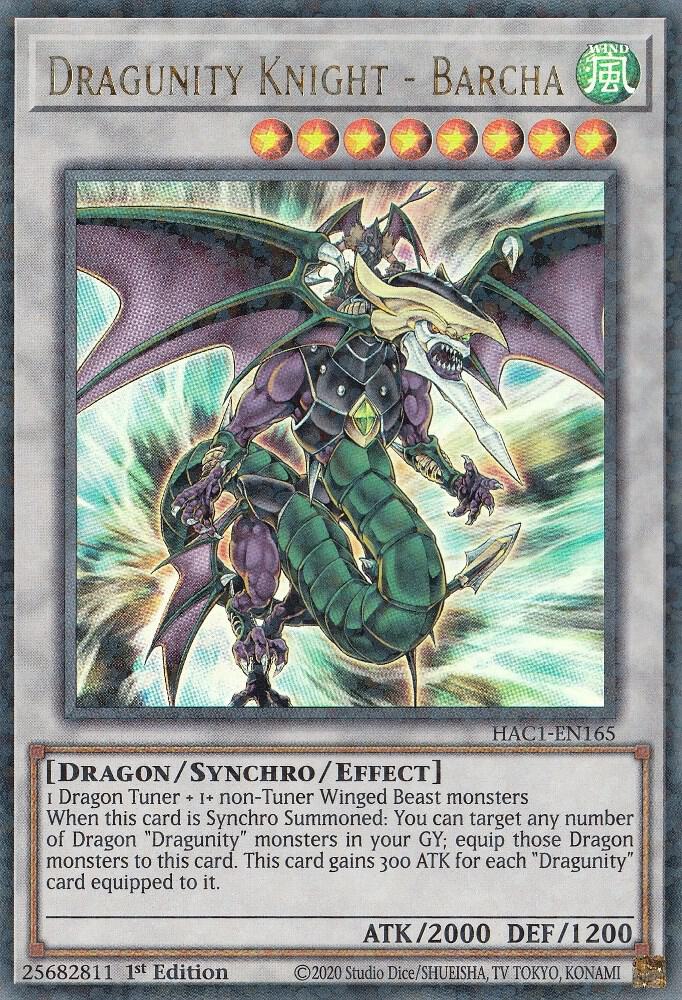 Dragunity Knight - Barcha (Duel Terminal) - Hidden Arsenal: Chapter 1 - YuGiOh - TCGplayer.com