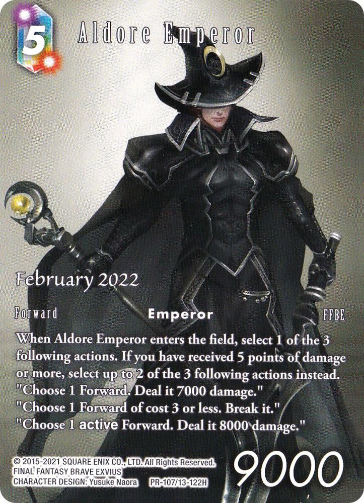 Aldore Emperor - FF: Promo Cards - Final Fantasy TCG - TCGplayer.com