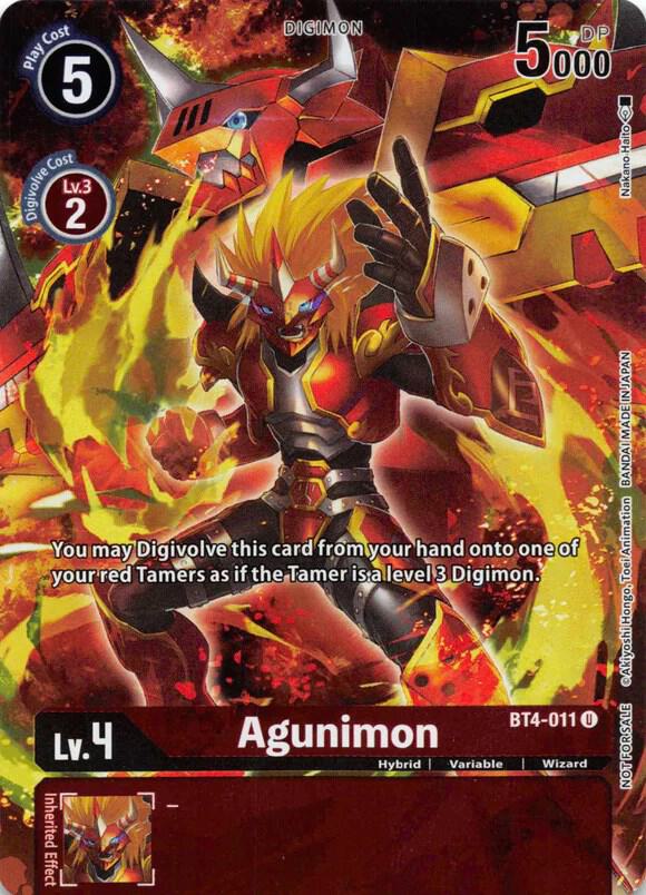 Agunimon (Tamer's Evolution Box 2) - Great Legend - Digimon Card Game