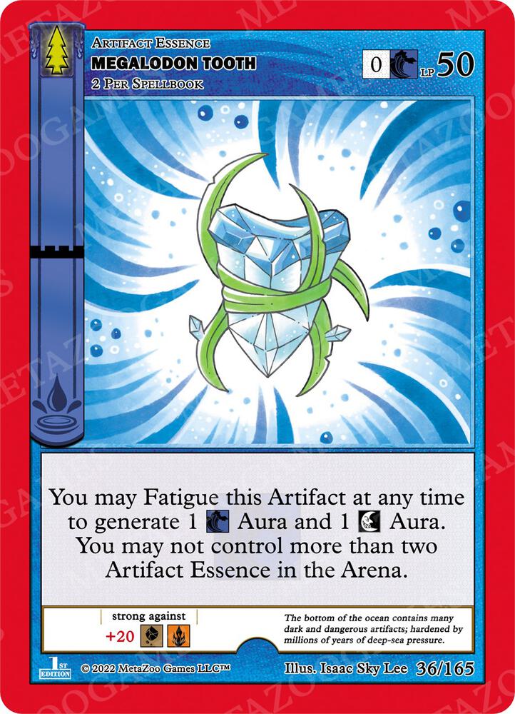 Megalodon Tooth - Wilderness: First Edition - MetaZoo - TCGplayer.com
