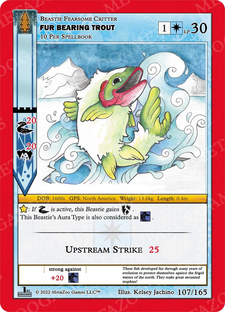 Fur Bearing Trout - Wilderness: First Edition - MetaZoo - TCGplayer.com