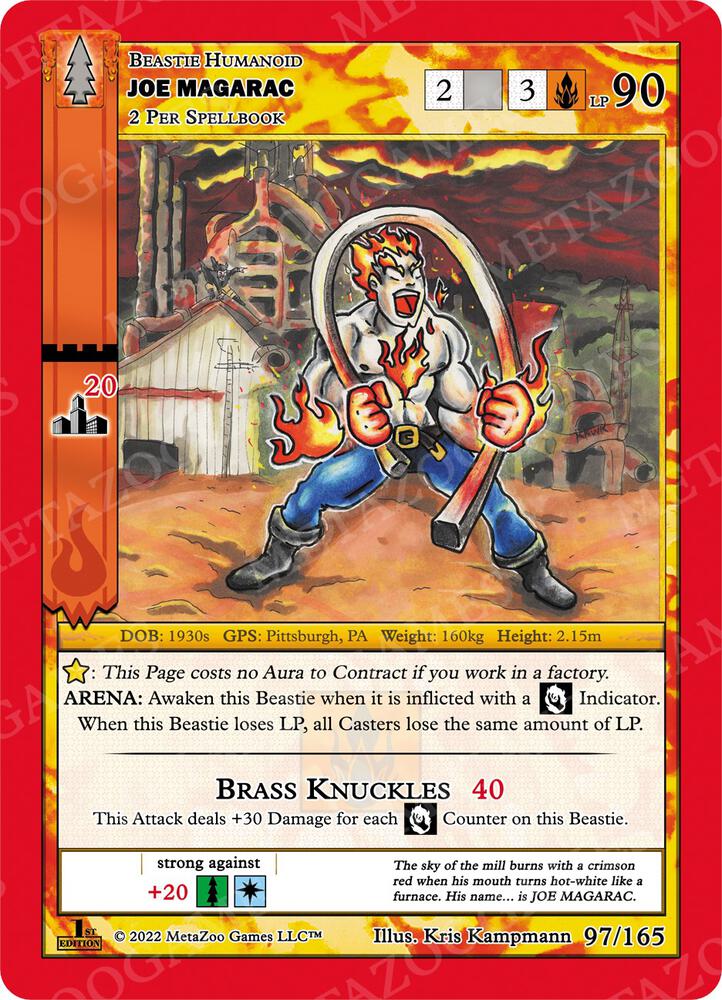 Joe Magarac - Wilderness: First Edition - MetaZoo - TCGplayer.com