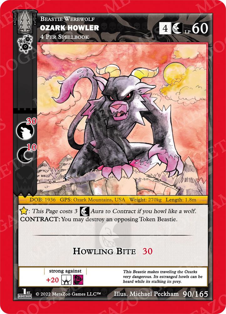 Ozark Howler - Wilderness: First Edition - MetaZoo - TCGplayer.com