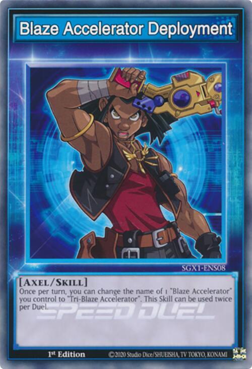 Blaze Accelerator Deployment - Speed Duel GX: Duel Academy Box - YuGiOh - TCGplayer.com