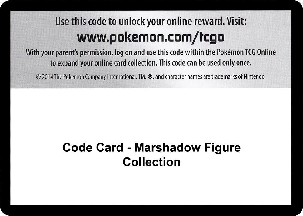 Code Card - Marshadow Figure Collection - SM - Crimson Invasion ...