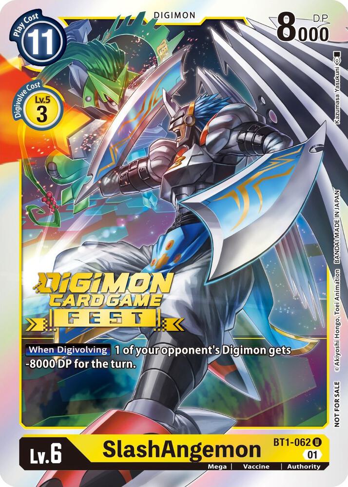 SlashAngemon (Digimon Card Game Fest 2022) - Release Special Booster 1.0 - Digimon Card Game ...