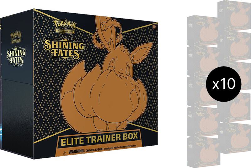 Shining Fates Elite Trainer Box Case - Shining Fates - Pokemon ...