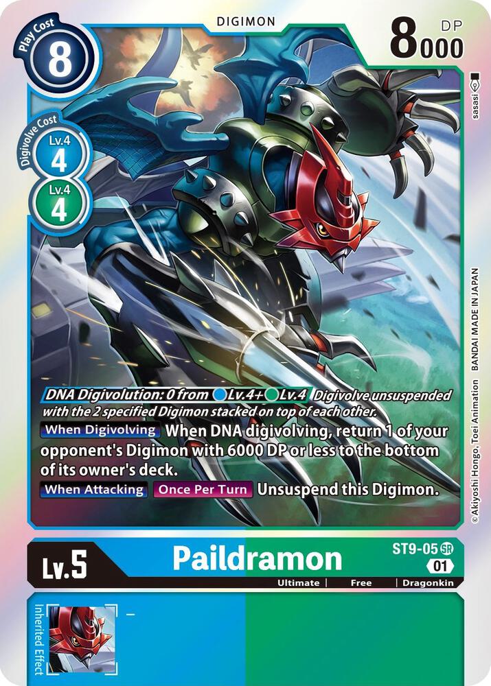 Paildramon - Starter Deck 09: Ultimate Ancient Dragon - Digimon Card Game - TCGplayer.com