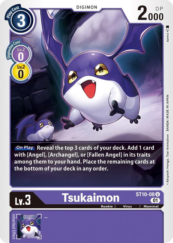 Tsukaimon - Starter Deck 10: Parallel World Tactician - Digimon Card ...
