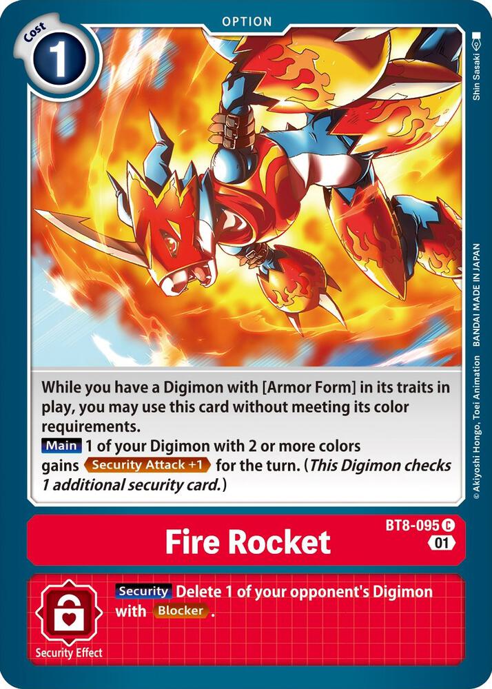 Fire Rocket - New Awakening - Digimon Card Game - TCGplayer.com
