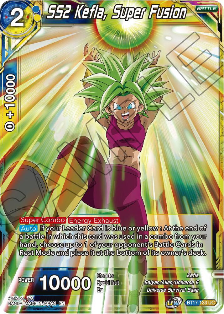 SS2 Kefla, Super Fusion - Ultimate Squad - Dragon Ball Super: Masters ...