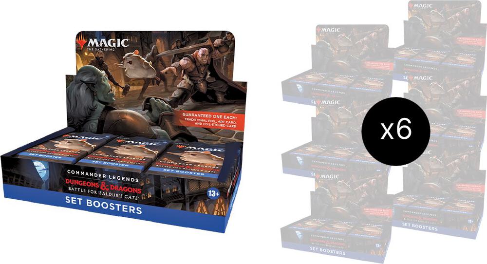 Commander Legends: Battle for Baldur's Gate - Set Booster Box Case ...