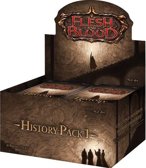 History Pack Vol.1 Booster Box - History Pack Vol.1 - Flesh and Blood ...