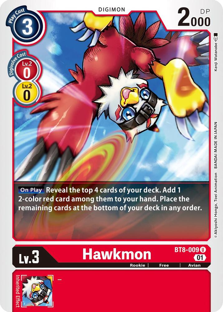 Hawkmon - New Awakening - Digimon Card Game - TCGplayer.com