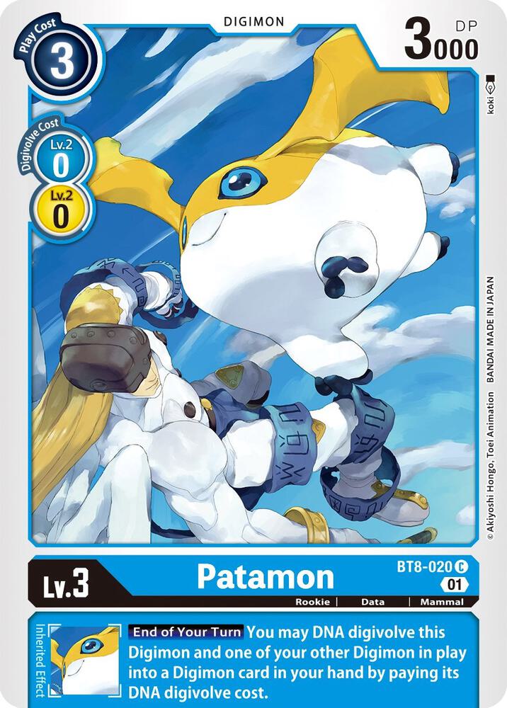 Patamon - New Awakening - Digimon Card Game - TCGplayer.com