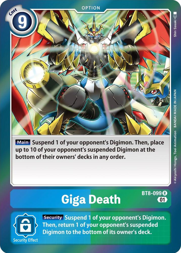 Giga Death - New Awakening - Digimon Card Game - TCGplayer.com