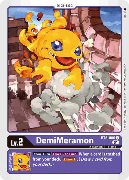 DemiMeramon - New Awakening - Digimon Card Game - TCGplayer.com