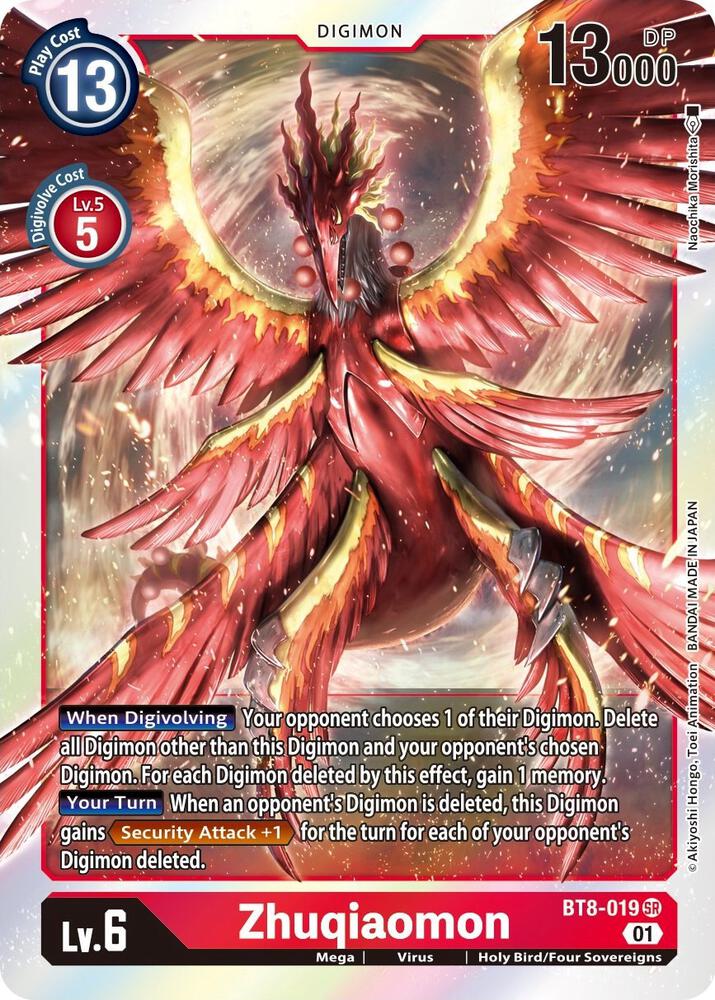 Zhuqiaomon - New Awakening - Digimon Card Game - TCGplayer.com