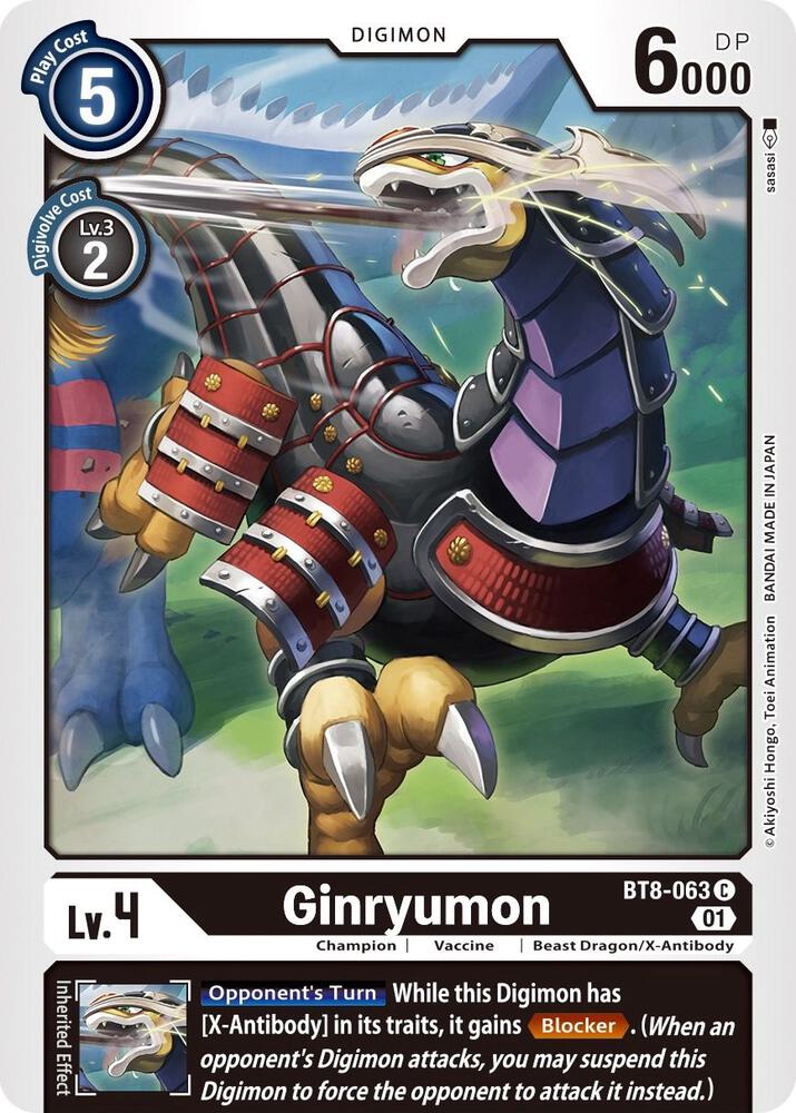 Ginryumon - New Awakening - Digimon Card Game
