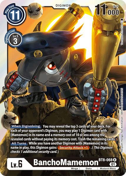 BanchoGolemon - Great Legend - Digimon Card Game