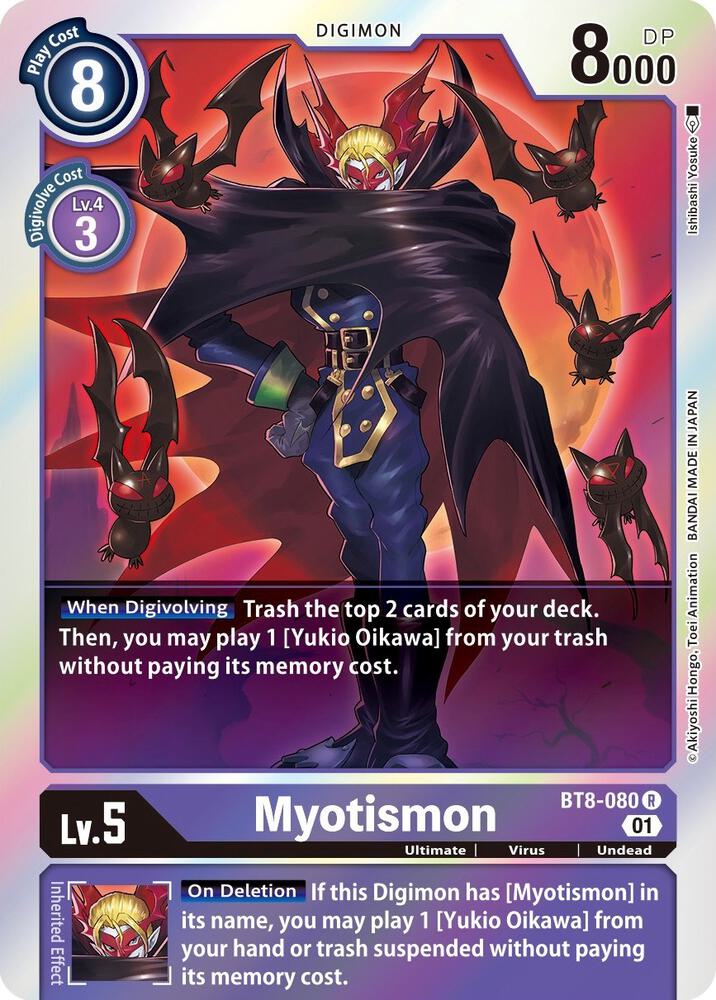 Myotismon - New Awakening - Digimon Card Game - TCGplayer.com