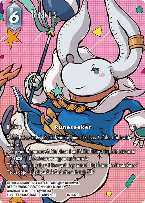 Babus (Full Art) - Emissaries of Light - Final Fantasy TCG - TCGplayer.com