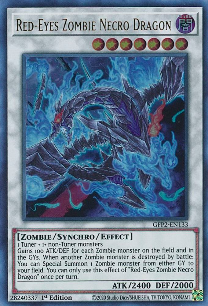 Red-Eyes Zombie Necro Dragon - Ghosts From the Past: The 2nd Haunting ...