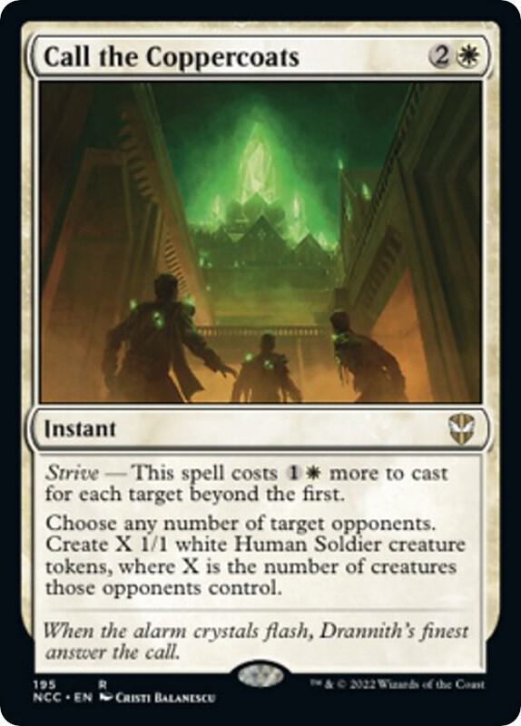 Call the Coppercoats - Commander: Streets of New Capenna - Magic: The Gathering - TCGplayer.com
