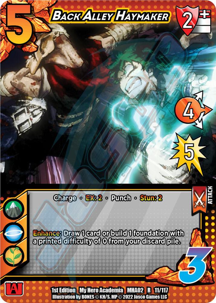 Back Alley Haymaker - UniVersus: My Hero Academia: Crimson Rampage ...