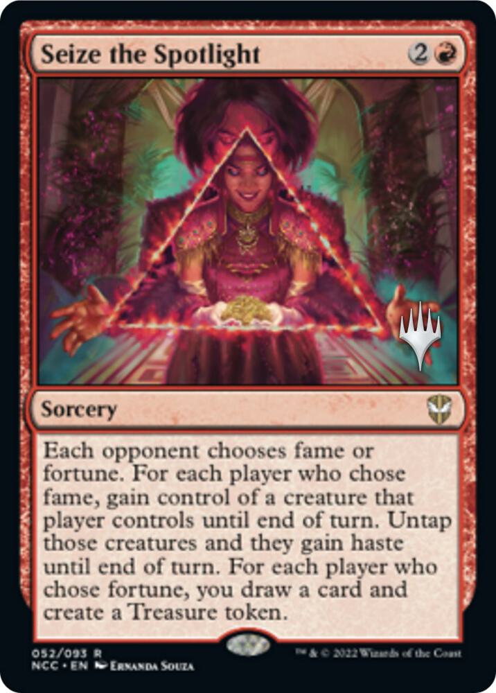 Seize the Spotlight - Promo Pack: Streets of New Capenna - Magic: The ...