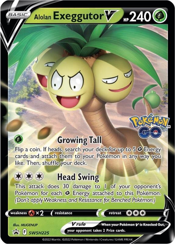 Alolan Exeggutor V (Full Art) - Pokemon GO - Pokemon - TCGplayer.com
