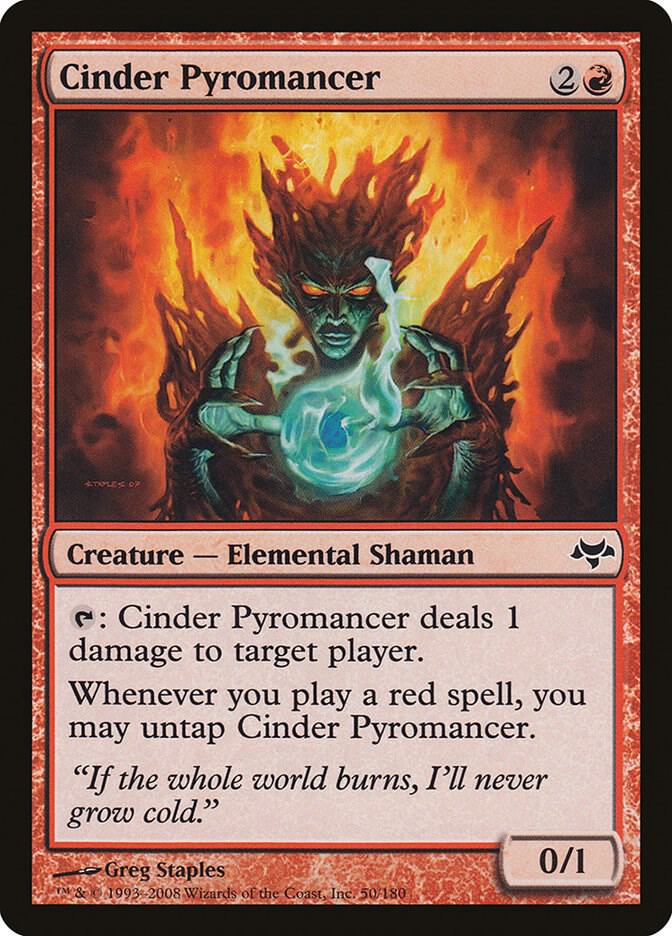 Cinder Pyromancer - Eventide - Magic: The Gathering - TCGplayer.com