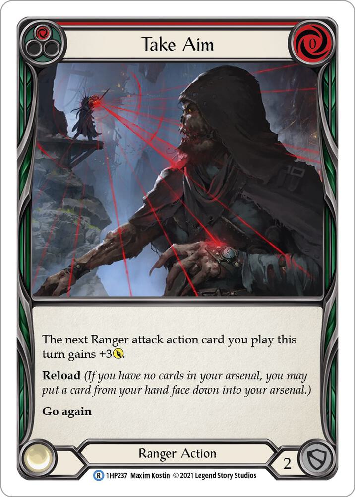 Take Aim (Red) - History Pack Vol.1 - Flesh and Blood TCG - TCGplayer.com