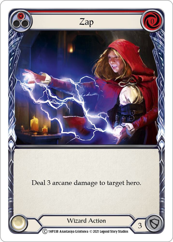 Zap (Red) - History Pack Vol.1 - Flesh and Blood TCG - TCGplayer.com