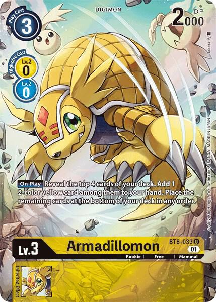 Armadillomon (Alternate Art) - New Awakening - Digimon Card Game - TCGplayer.com
