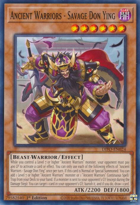 Ancient Warriors Saga - Deception and Betrayal - Dimension Force - YuGiOh - TCGplayer.com