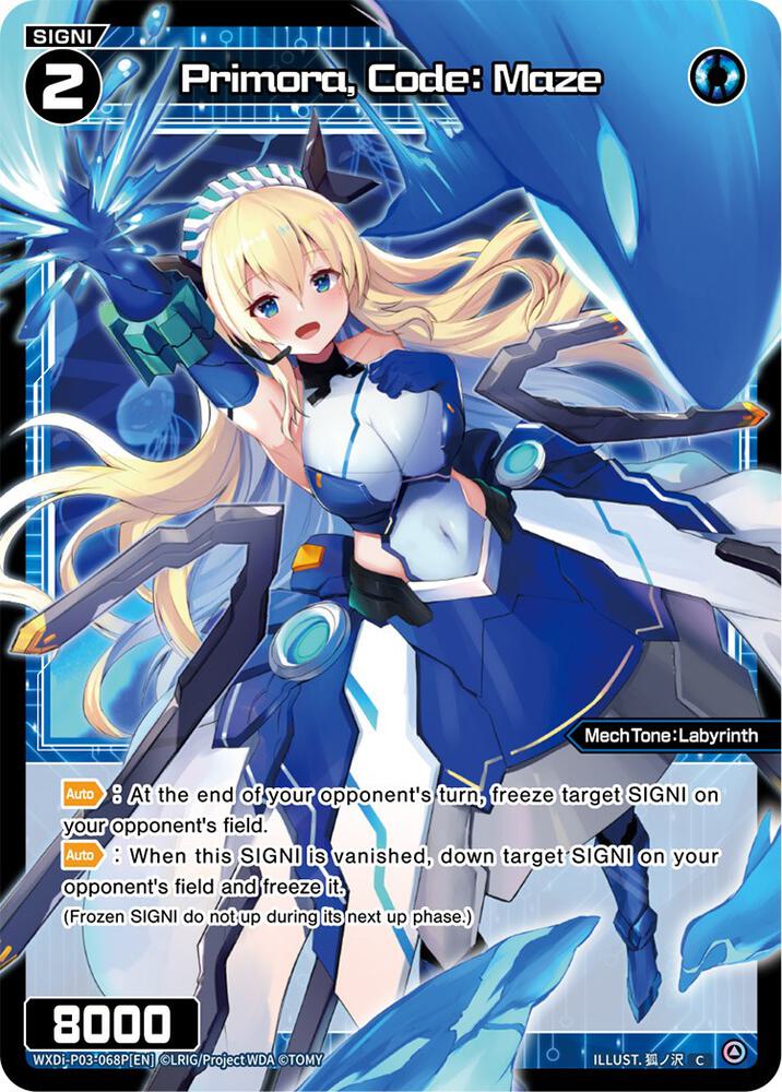 Primora, Code: Maze (Parallel Foil) - Standup Diva - WIXOSS