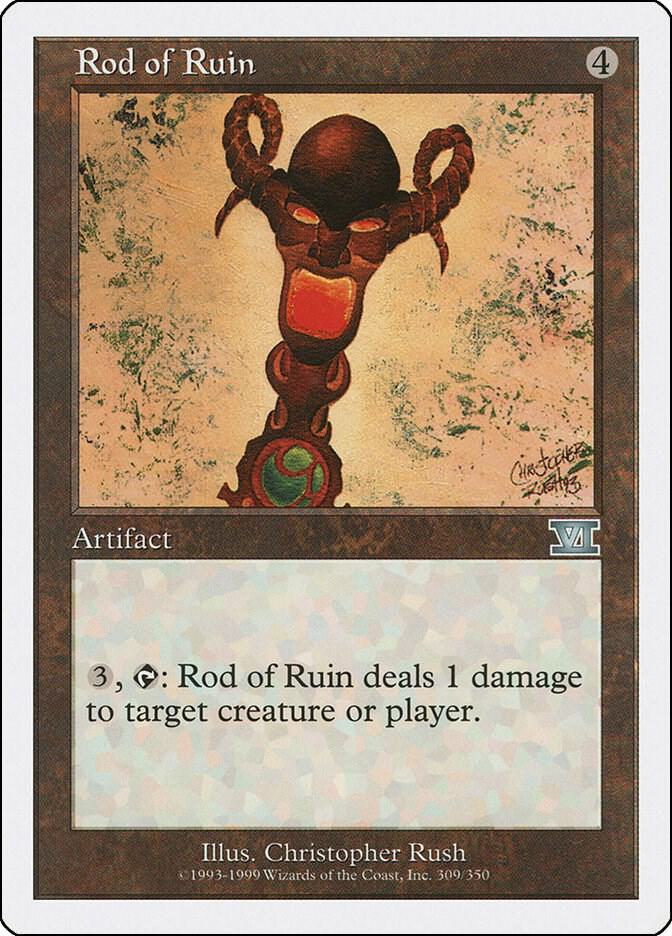Rod of Ruin - Classic Sixth Edition - Magic: The Gathering - TCGplayer.com