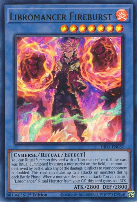 Libromancer Fireburst - Dimension Force - YuGiOh - TCGplayer.com