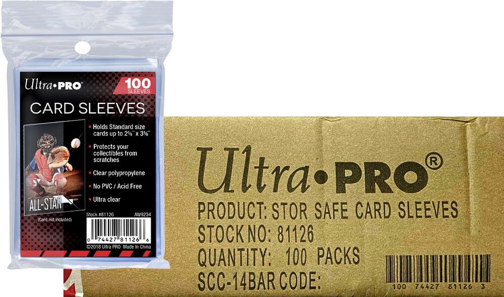 Ultra Pro Soft Card Sleeve Box Case - Standard (10,000-Pack) - Ultra ...