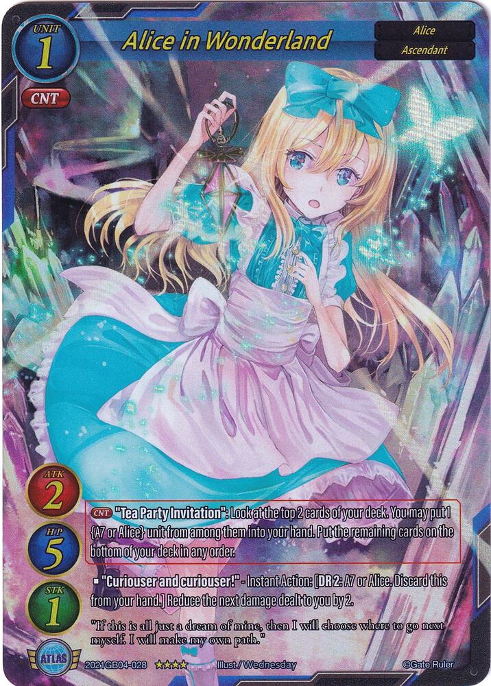 Alice in Wonderland (Full Art) - Become the Hero! - Gate Ruler ...
