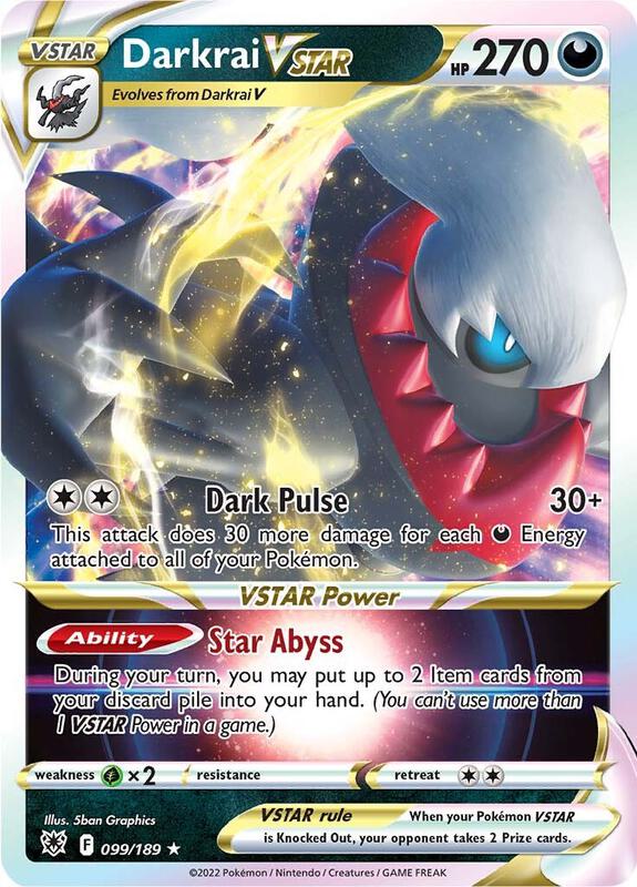 Darkrai GX (Full Art) - SM - Burning Shadows - Pokemon