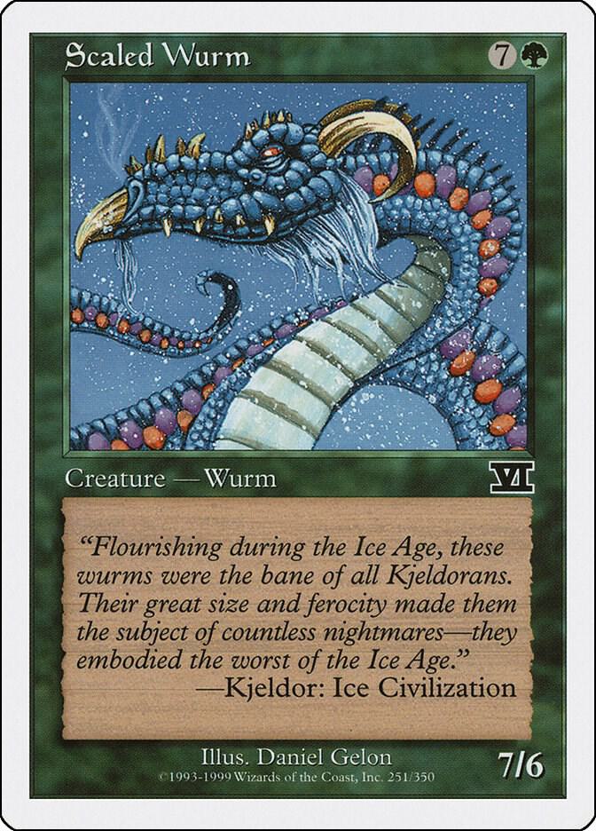 Scaled Wurm - Classic Sixth Edition - Magic: The Gathering - TCGplayer.com